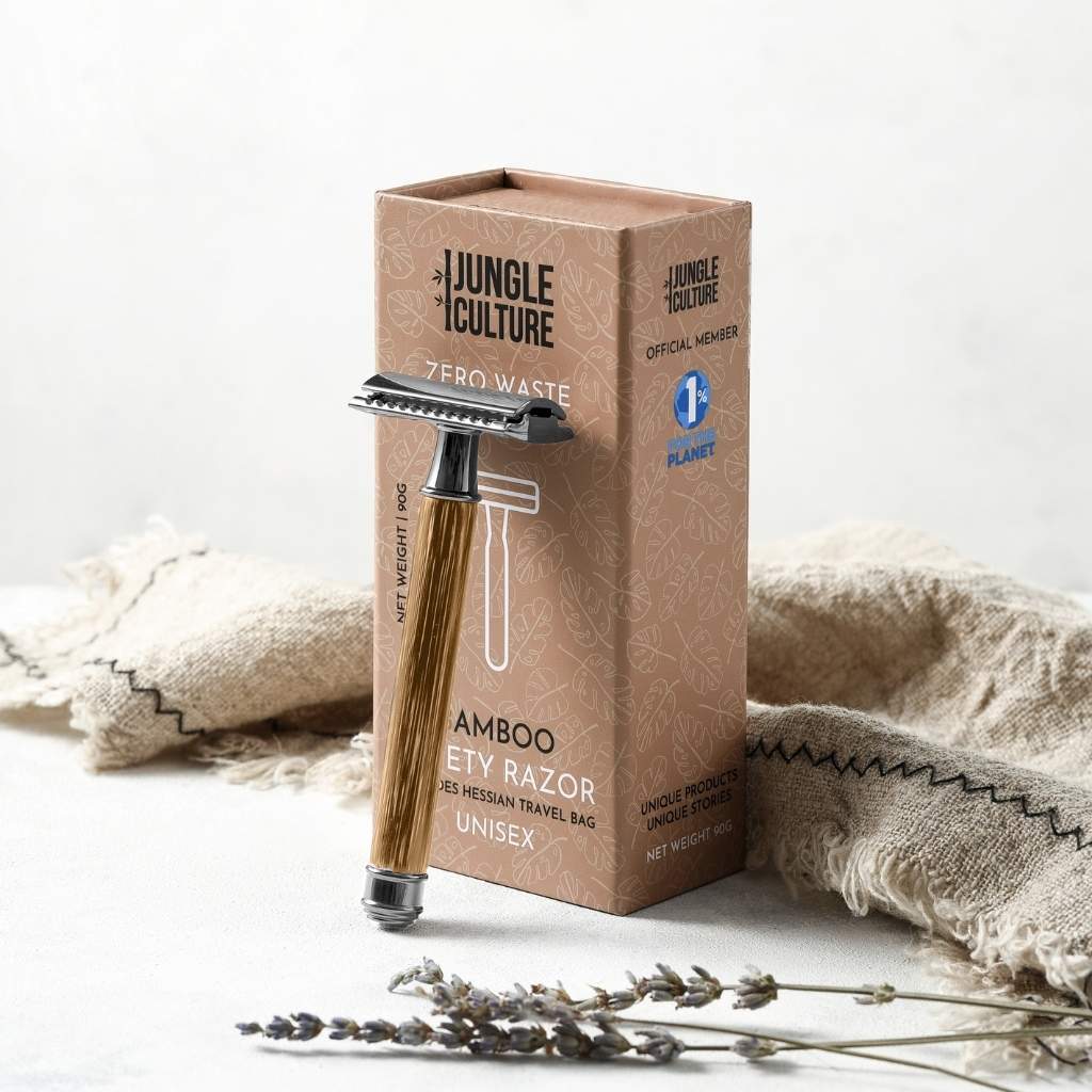 Bamboo Safety Razor - Unisex Eco-Friendly Razors, Zero Waste – Kindred ...